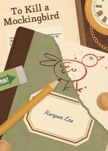 Impressive book cover designs for famous novels