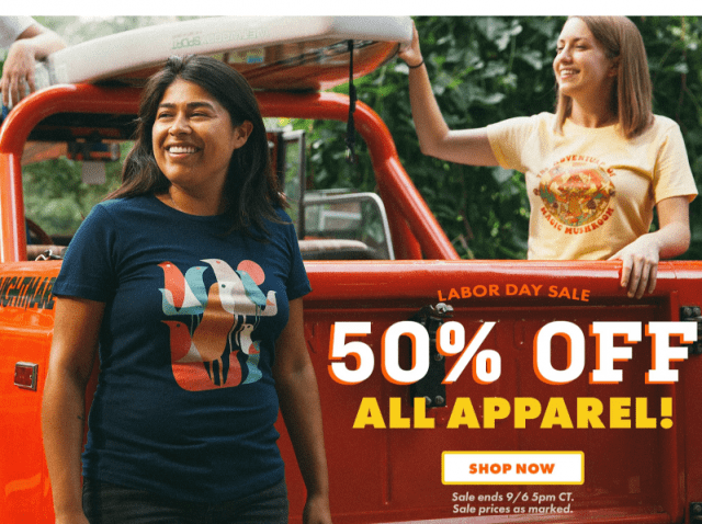 Threadless Labour Day sale is 50% off on all apparel